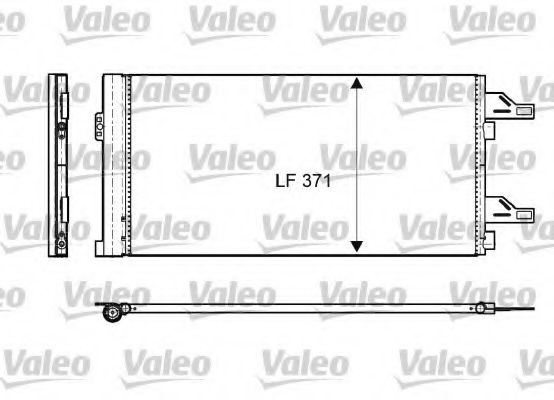 Радиатор кондиционера на Fiat Ducato (Фиат Дукато) Z_, 230, 244, 250 ...