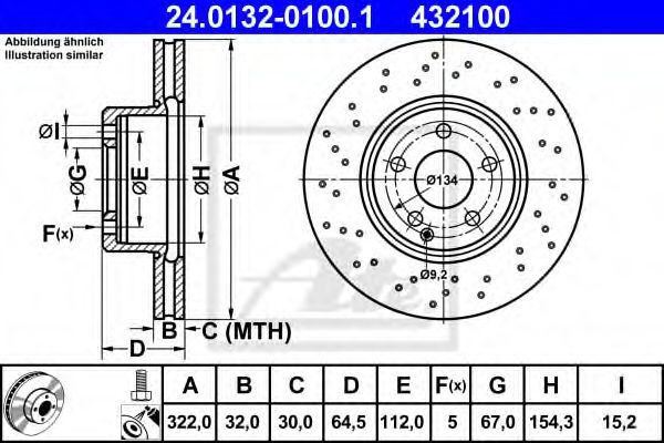 Тормозной диск MERCEDES-BENZ A0004211112, купить оригинальные запчасти ...