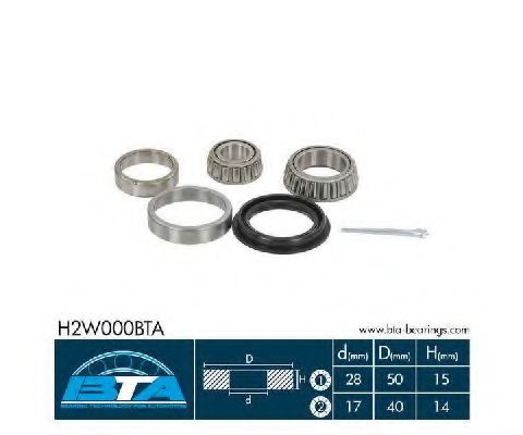 Подшипник ступицы на Volkswagen Passat (Фольксваген Пассат) B4, B5, B6 ...