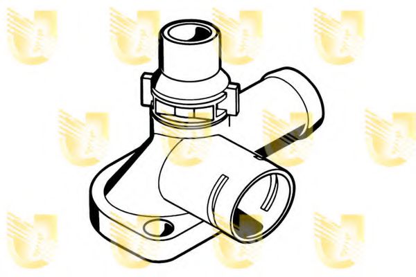 Фланец охлаждающей жидкости VAG 050121132B, купить оригинальные ...