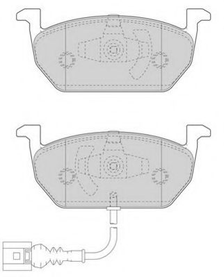 Тормозные колодки JURID на Skoda Octavia (Шкода Октавия) 1, 2, 3, A5 ...