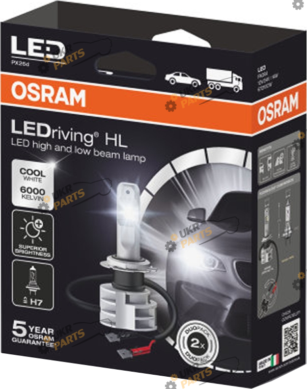 LED лампа Osram LEDriving HL Gen2 H7 14 Вт (OS 67210CW) - купить ...